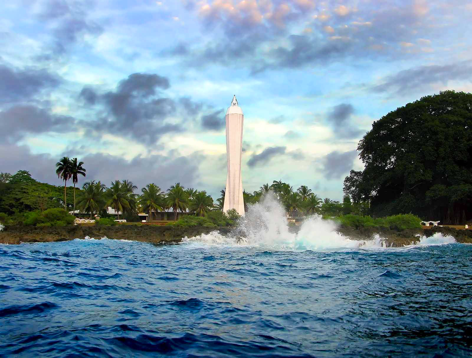 PNG's Landmark - Kalibobo Lighthouse - What's Good Pacific
