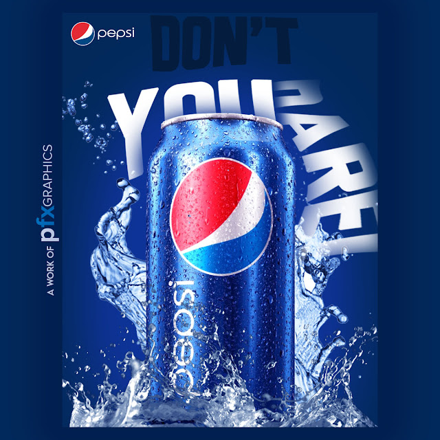 Pepsi Poster Design | Photoshop Tutorial | PFX Graphics