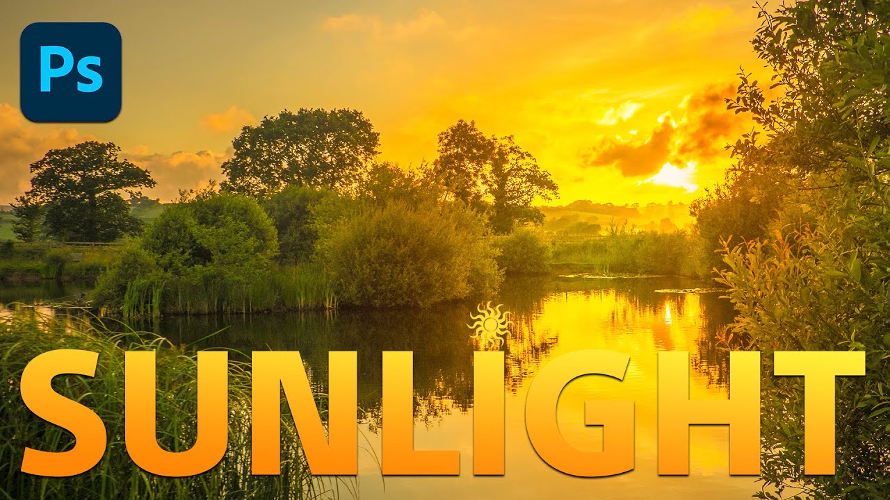 How to CREATE REALISTIC Sunlight: QUICK and EASY in PHOTOSHOP ...