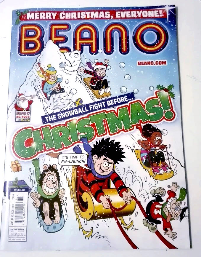 Lew Stringer Comics: Christmas BEANO preview