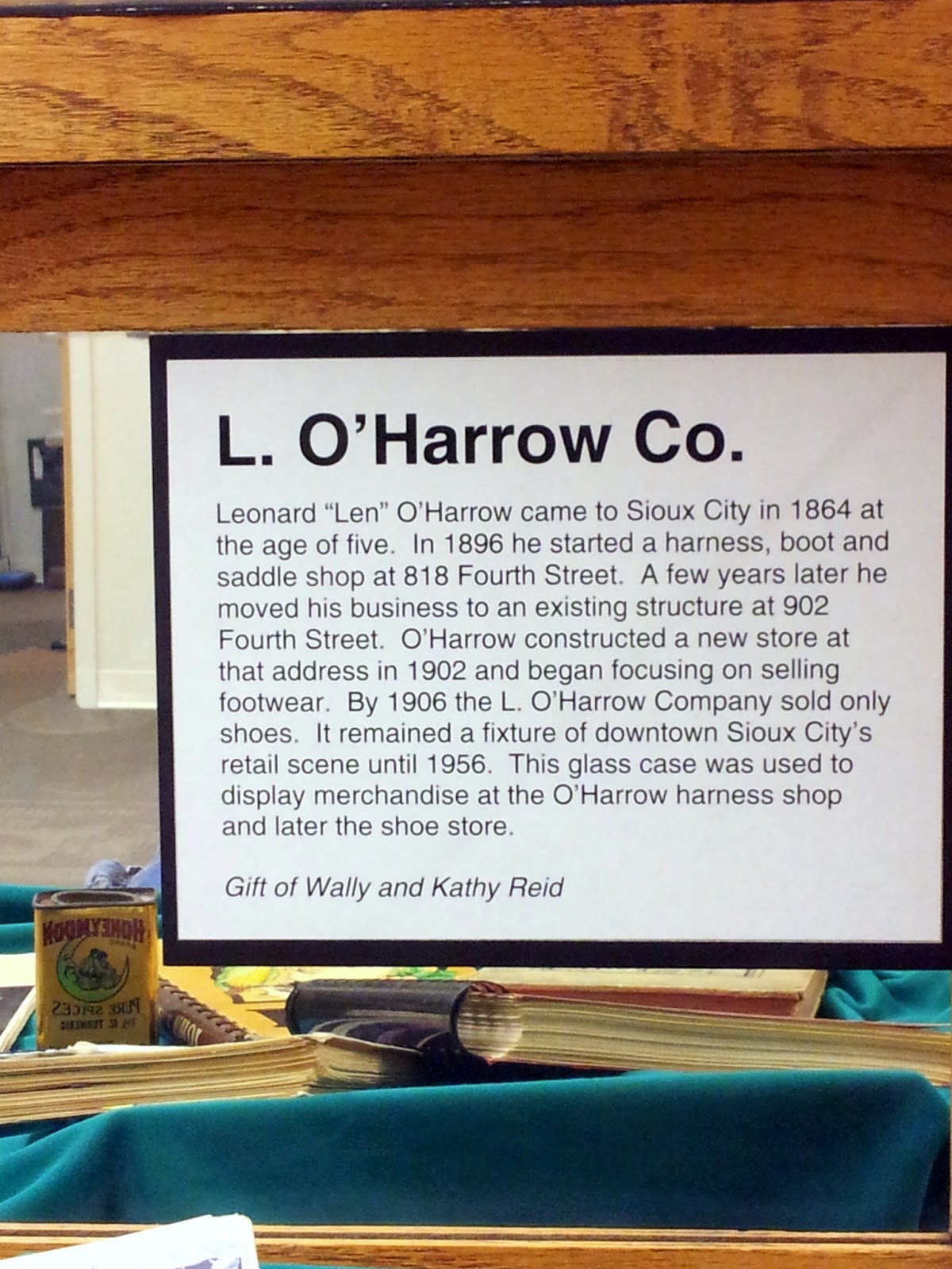 History and Culture by Bicycle: L. O'Harrow Company
