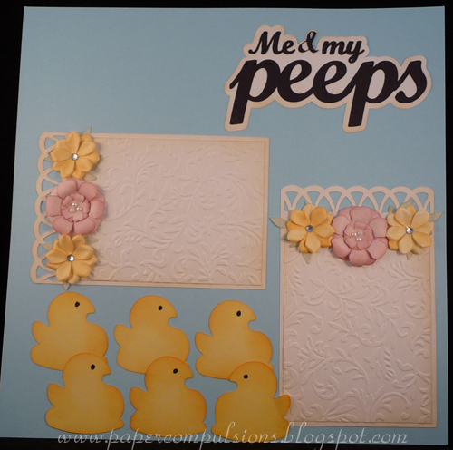Paper Compulsions: Just me and my peeps