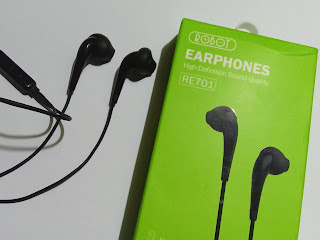 Pengalaman menggunakan earphones ROBOT RE701