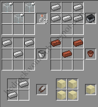 MINECRAFT: Todos los crafteos de minecraft 1.8 y poción de salto