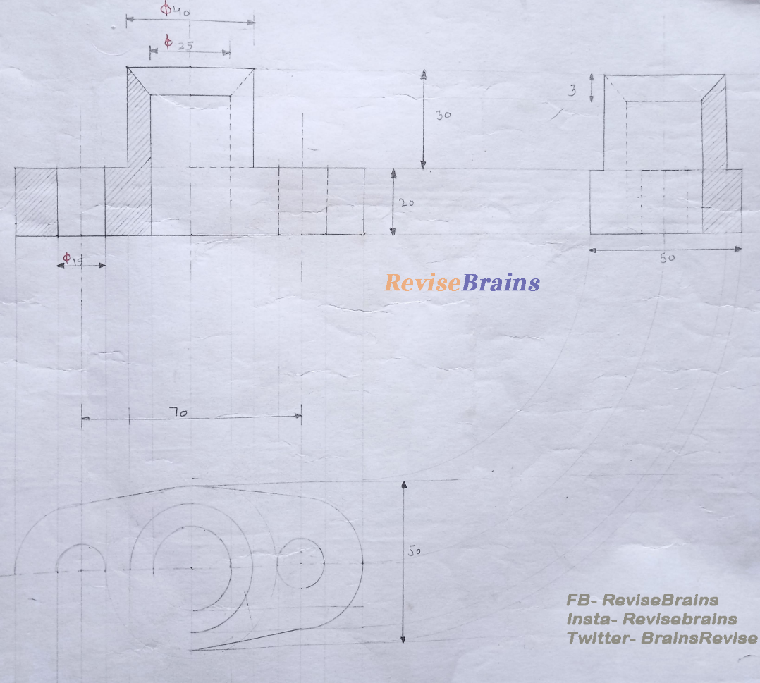 Machine Drawing | Mechanical Drawing - Sectional views Assembly ...