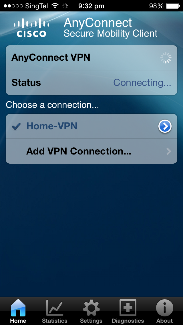 My Network Security Journal: AnyConnect VPN Client for iPhone