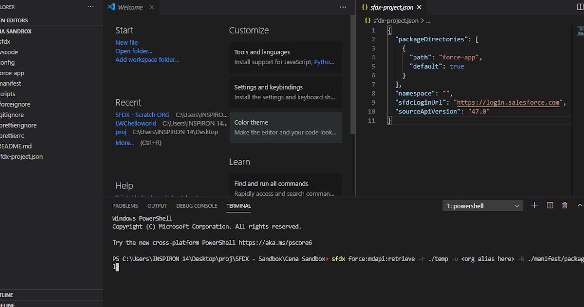 How to Link Sandbox to VS Code: Salesforce DX