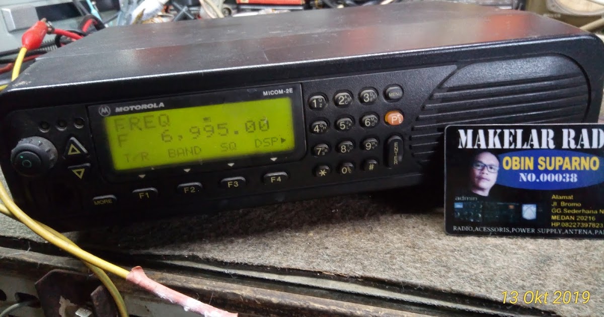 OBIN RADIO: Motorola Micom 2E(HF Radio) sold out