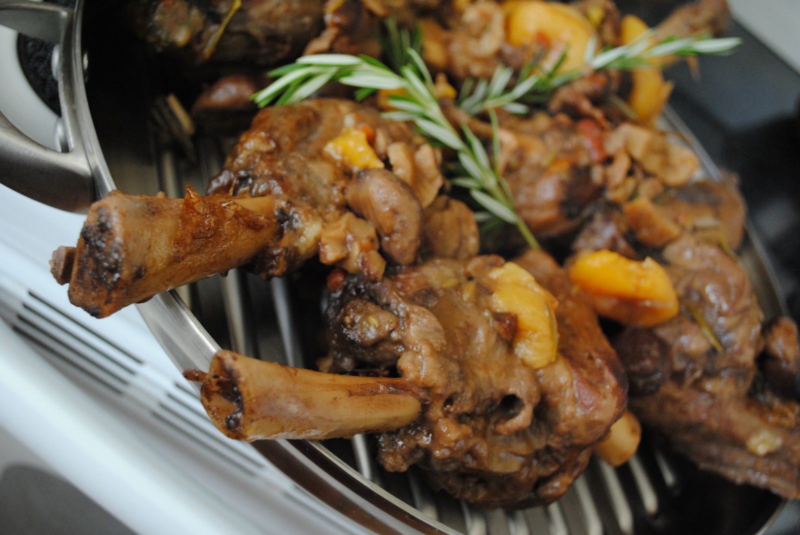 Braised Lamb Shanks {Local Thanksgiving}