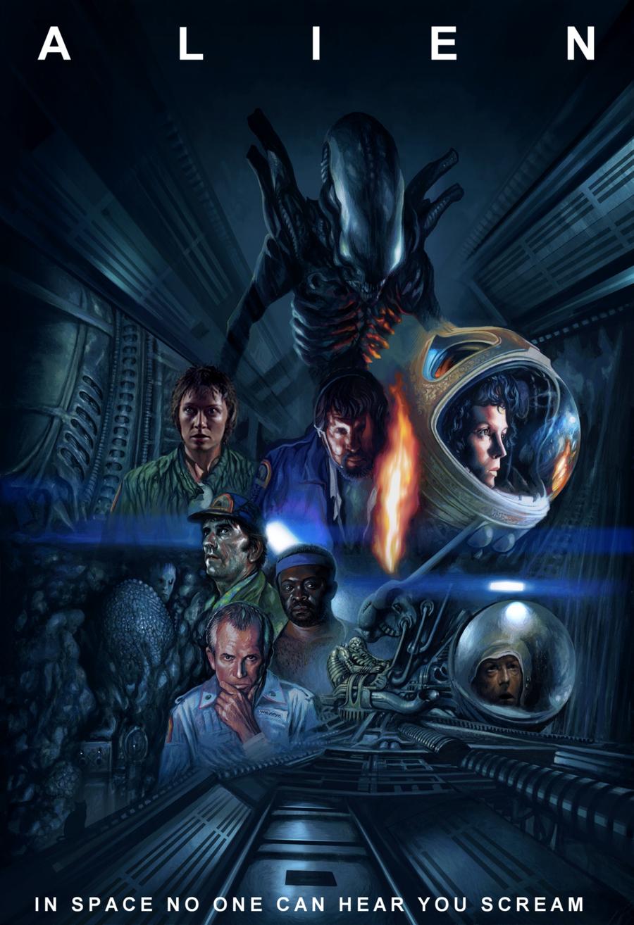 SIGOURNEYRULES : Alien 1979 Poster FanArt