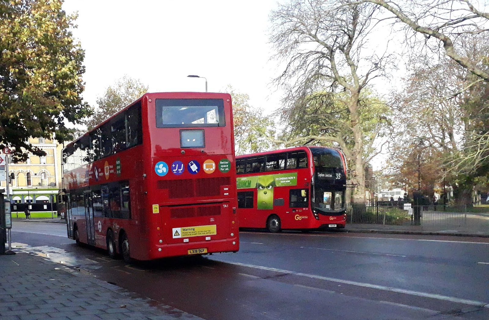 Unorm's London Bus Blog: TA1, LX18DGF