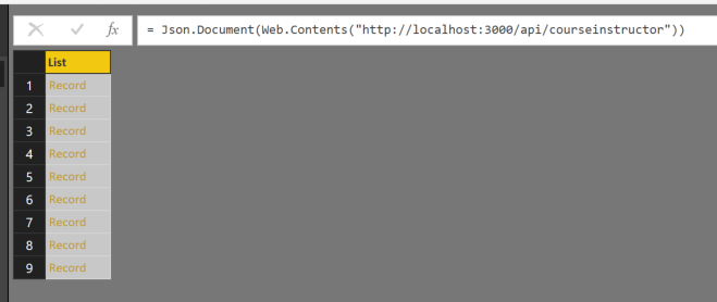 MatticusAU Blog: PowerBI calling a REST Api for each row in a table.