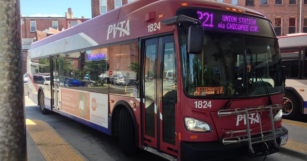 Route Focus: PVTA P21 - Holyoke/Springfield via Chicopee ~ EnRoute with ...
