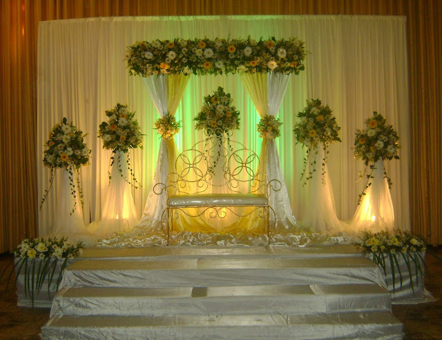 Vismaya: Wedding Settee backs