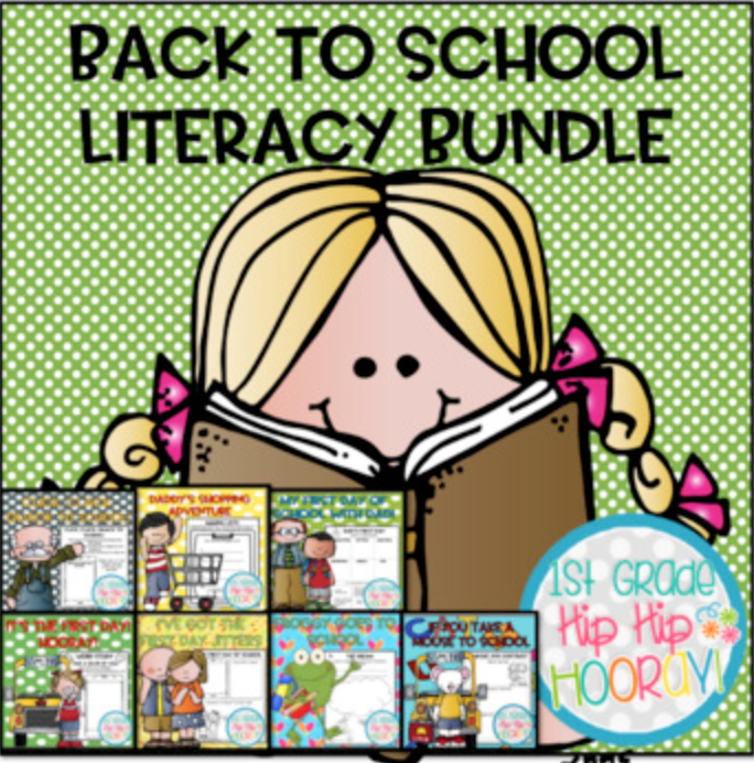 1st Grade Hip Hip Hooray!: Back to School Literacy Companions!