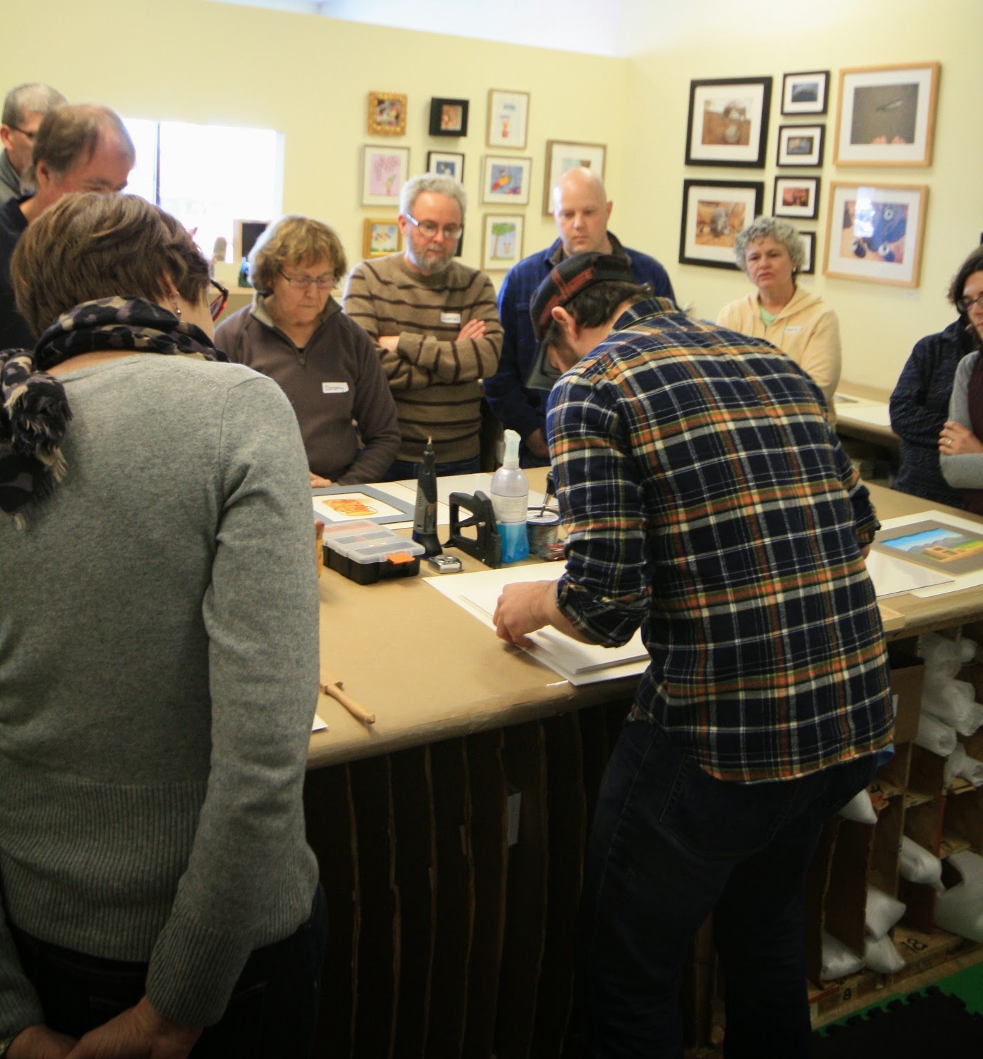 Picture Framing Class