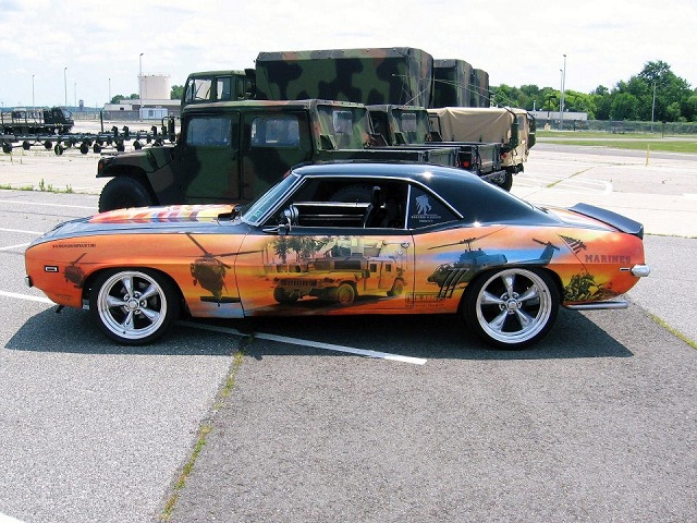 Arizona Designs: Wounded Warrior Project: 1969 Camaro