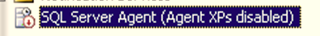 SqlAst: Agente XP's deshabilitado