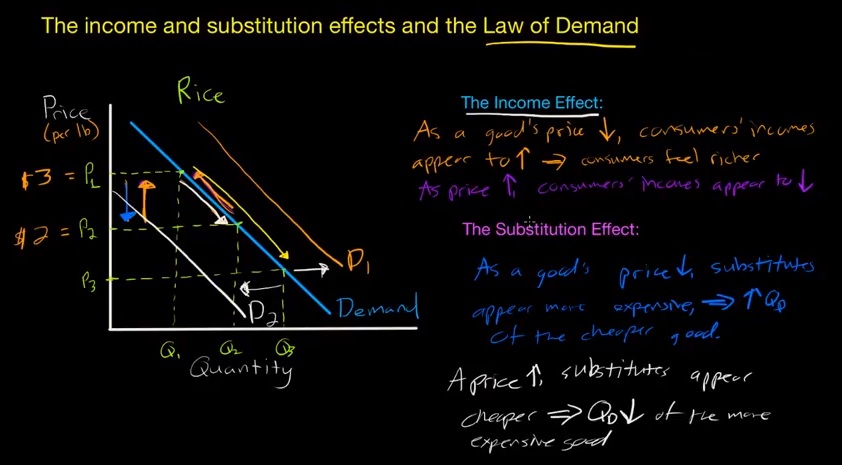 Economics Applied 1: The Altering Power of Income on Consumer Demands