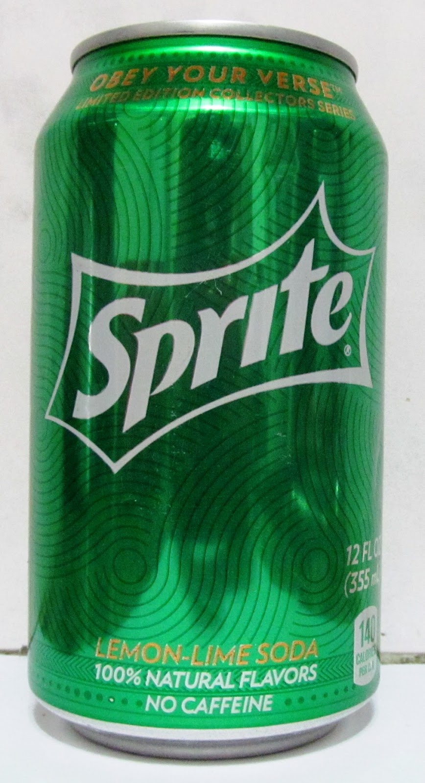 LATAS Y BOTELLAS COLECCIÓN: LATA SPRITE , LIMITED EDITION , ORIGEN USA 2016