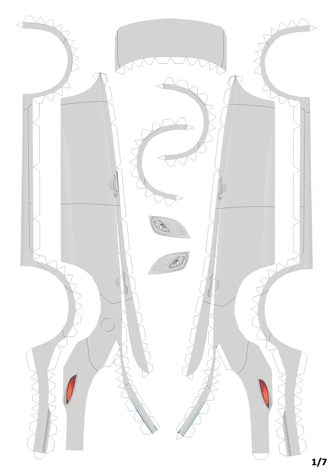 DreamCarsPro: DIY Hyundai Accent Paper Model