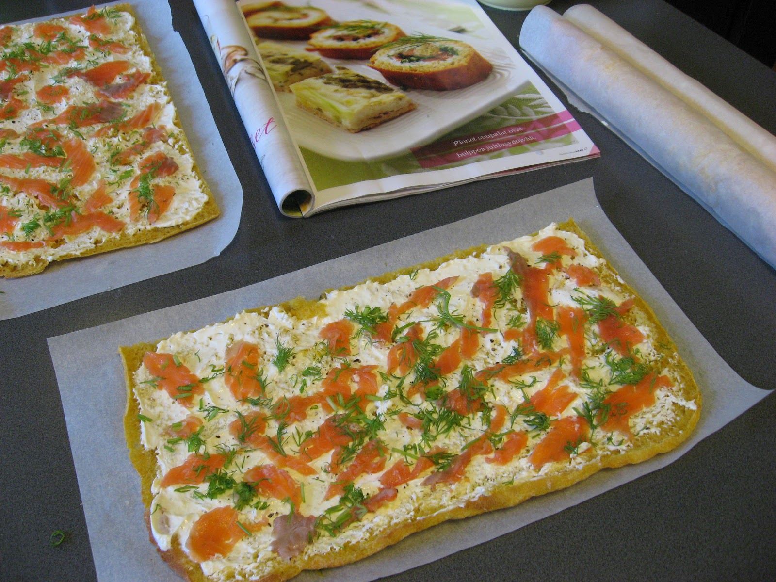 Mamma Pia - Kätteni Töitä: Rullaati rullaa...