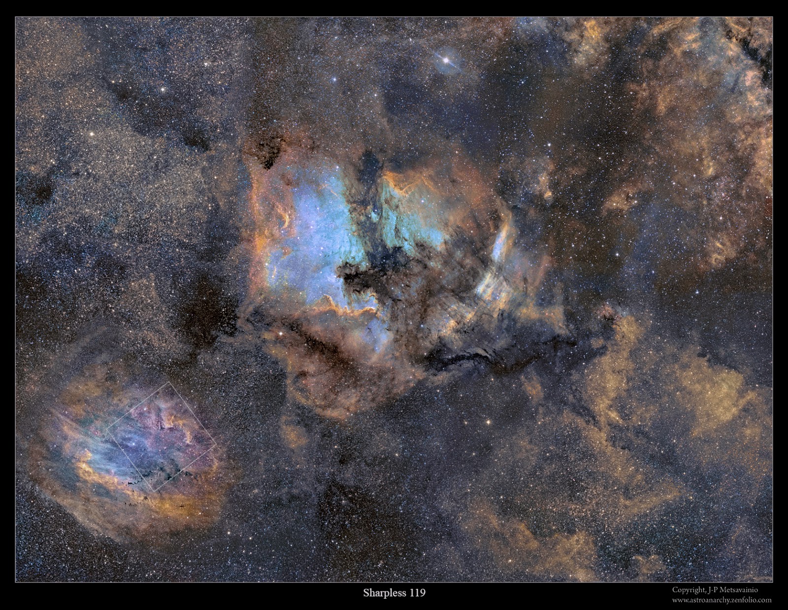 Astro Anarchy: Sharpless 119 (Sh2-119) in Cygnus