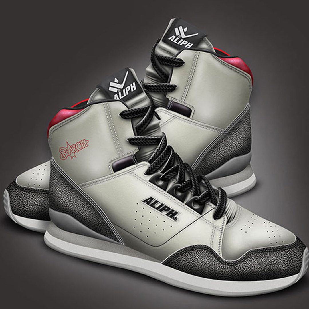 Koleksi terhad Kasut Aliph X Search untuk dimiliki.