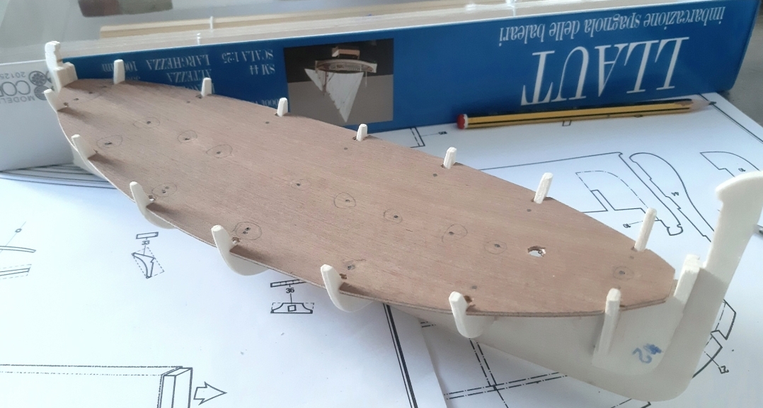 modelismo de peazo-gato: Llaut ( Corel ,1/25)