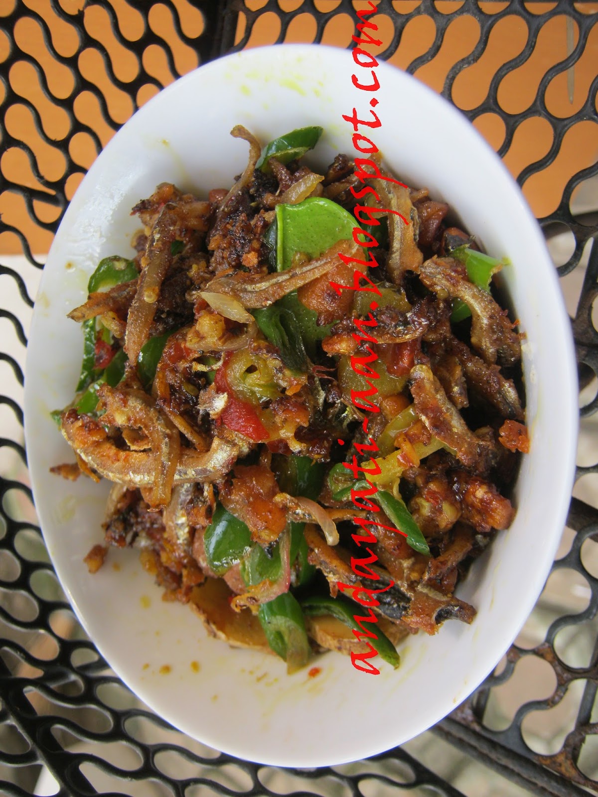 Resep Masak Sehari-hari: Sambel Teri Cabe Ijo