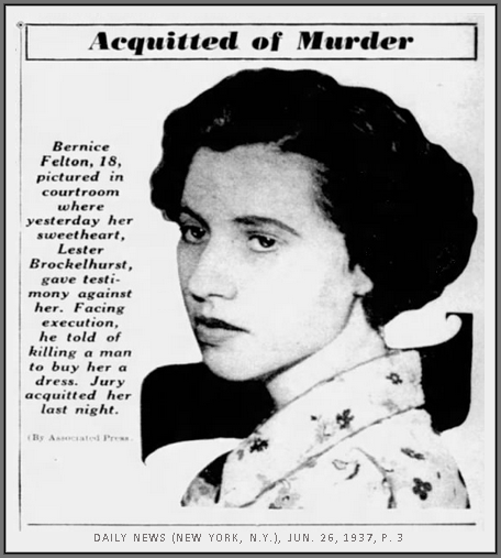 Unknown Gender History: Bernice Felton, Half of a Serial Killer Couple ...