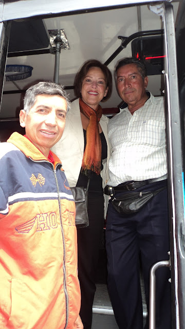 Ecuador Adventures with Jim and Rachel: Bus Drivers in the Imbabura