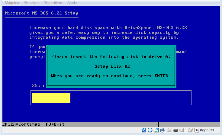 Instalando MS-DOS 6.22 no VirtualBox 4.3 ~ QuaseHard