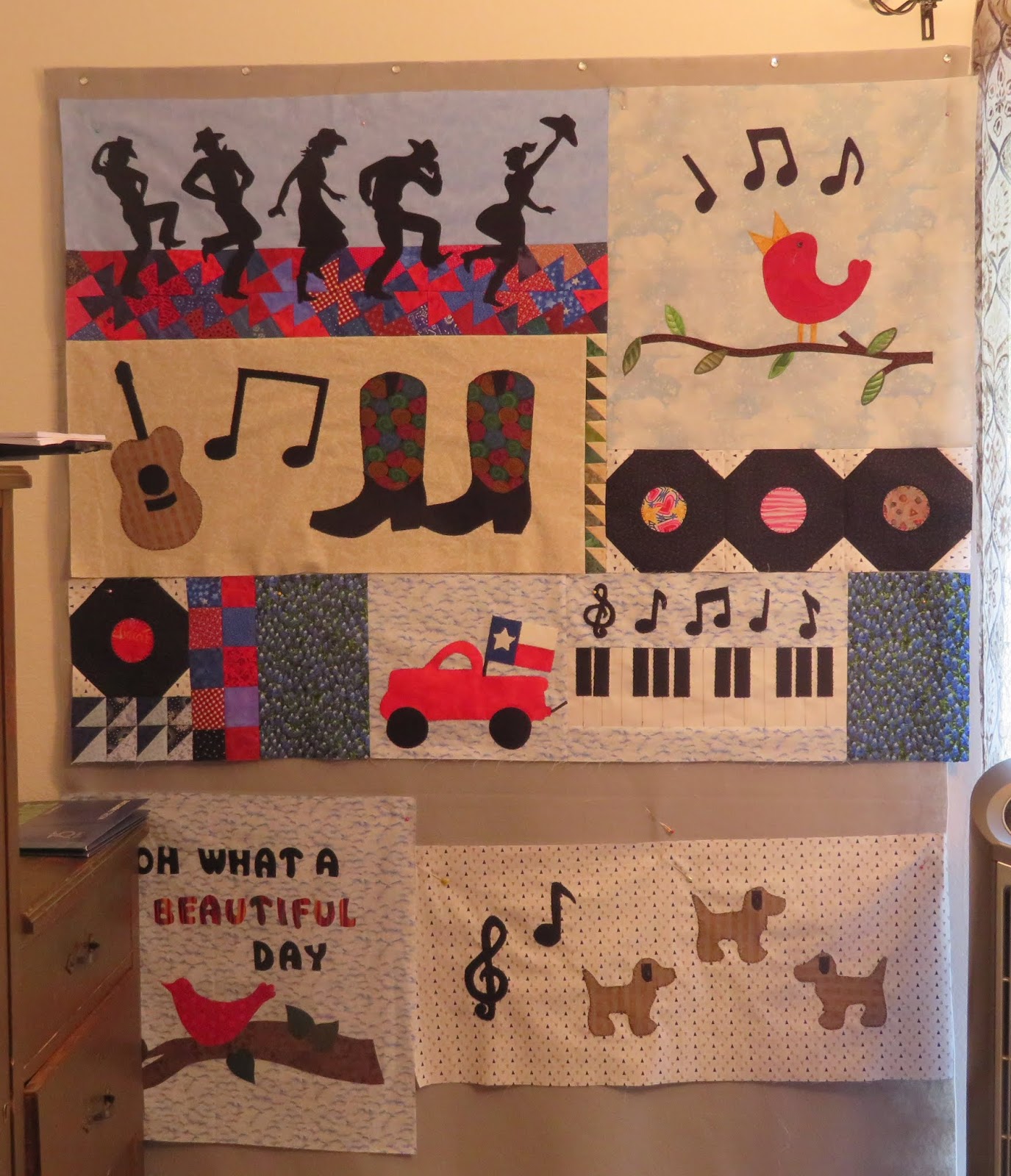 The Quilted Snail: Row by Row 2018 Progress