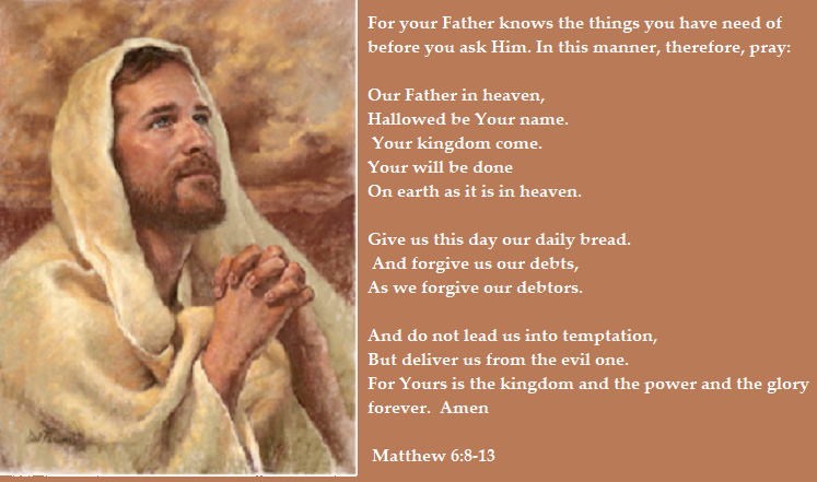 Julie's Bible Journey: The Prayers of Jesus Christ: Part 1