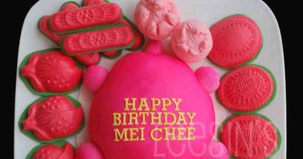 Penang Wedding Cakes by Leesin: Mee Koo Cake