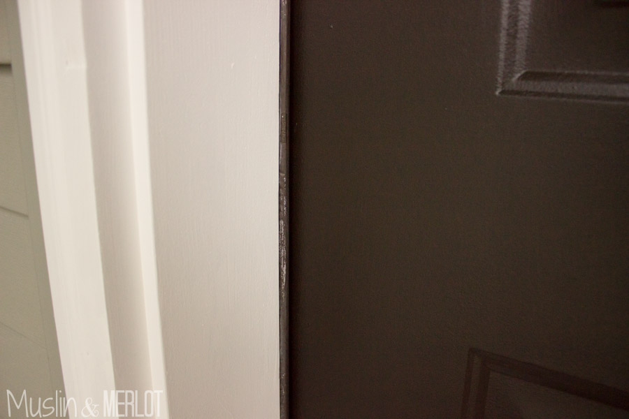 Painted Front Door ... - Muslin and Merlot