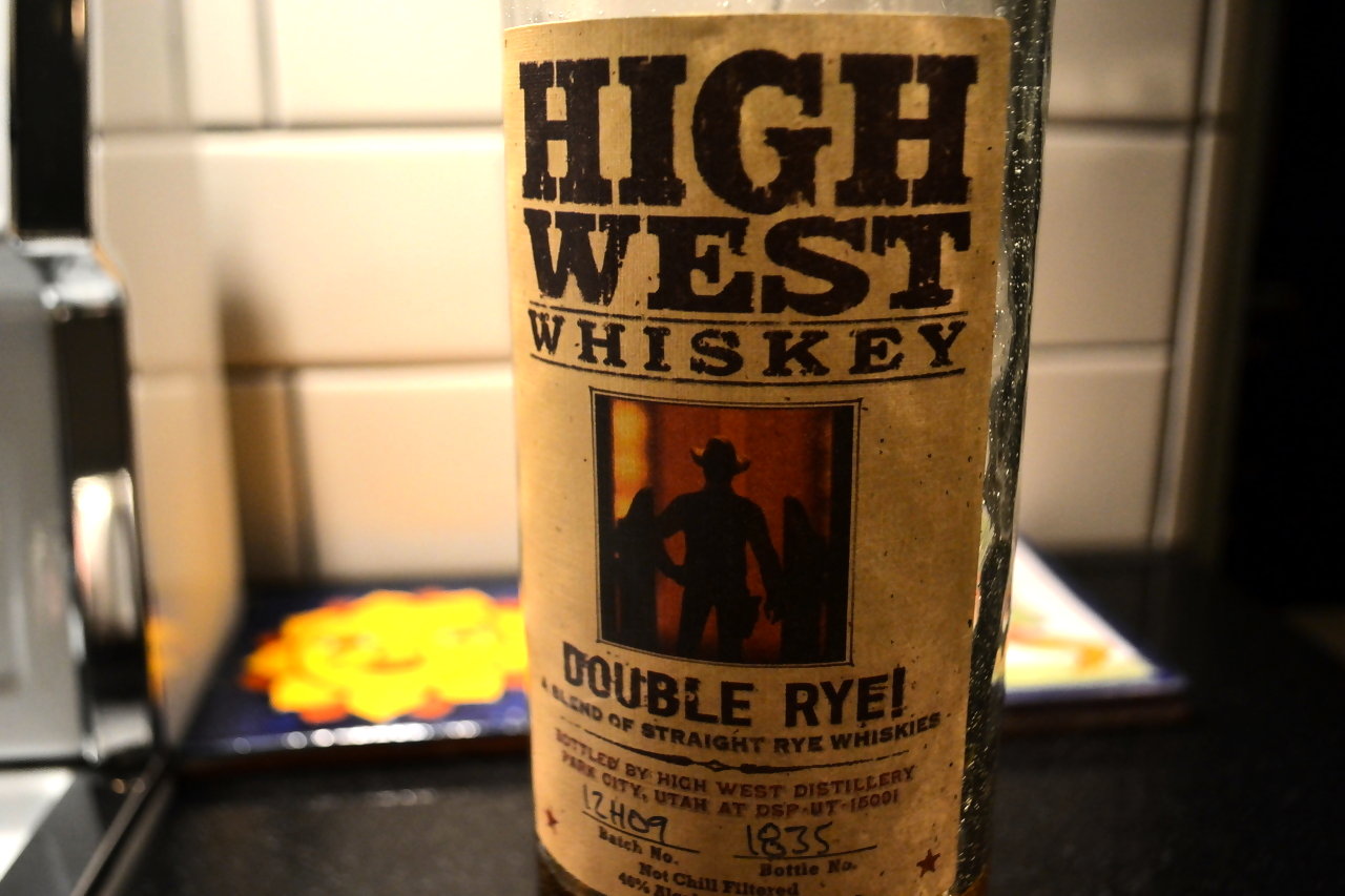 The Bourbon Intelligencer: High West Double Rye! Whiskey Review: