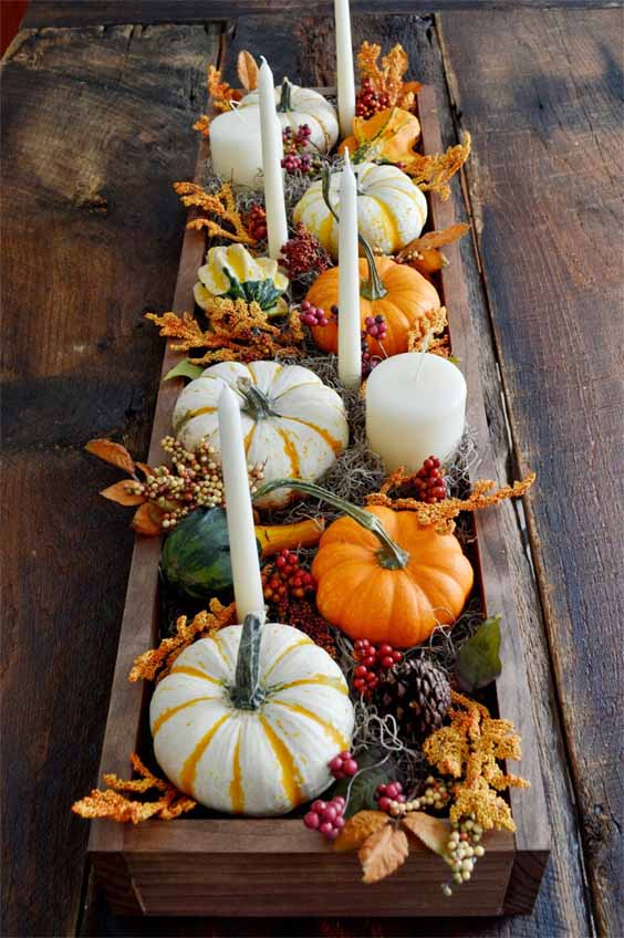 35 Amazing Fall Centerpieces For Dining Room Table