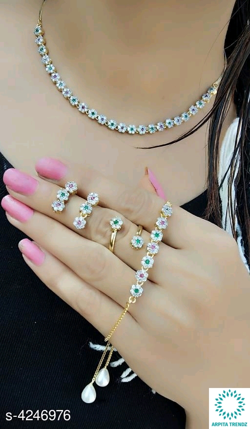 STONE WORK JEWELLREY SET