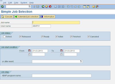 Batch Job (Background Job) Debugging in SAP - Sap 4 All