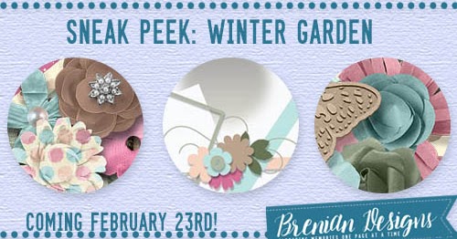Brenian Designs: Sneak Peek...Winter Garden February Mixology