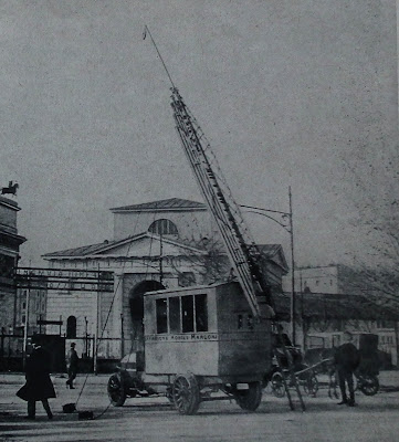 The Things I Enjoy: Marconi's mobile radio telegraph station in 1905