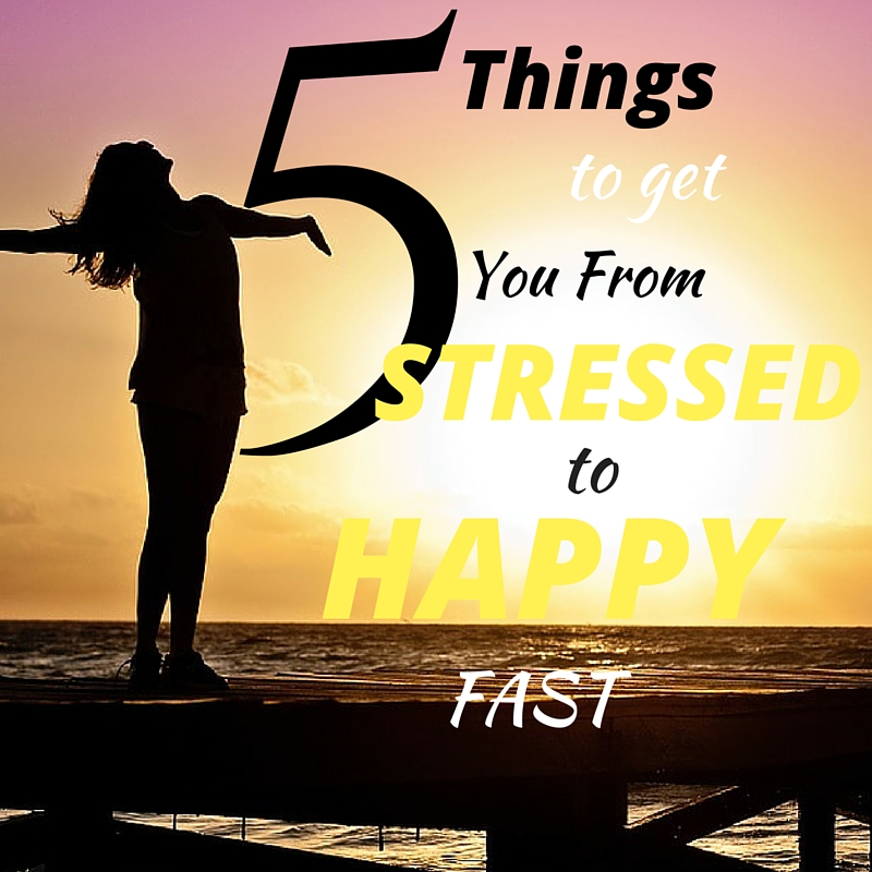 Peaches With Love: LIFESTYLE: 5 Things To Get You From Stress To Happy Fast