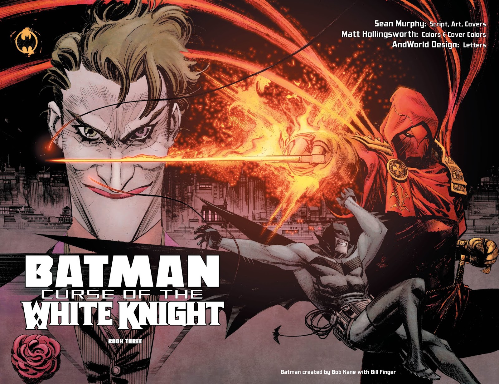 Weird Science DC Comics: PREVIEW: Batman: Curse of the White Knight #3