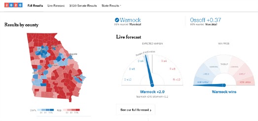 Maps Mania: Georgia Senate Election Maps