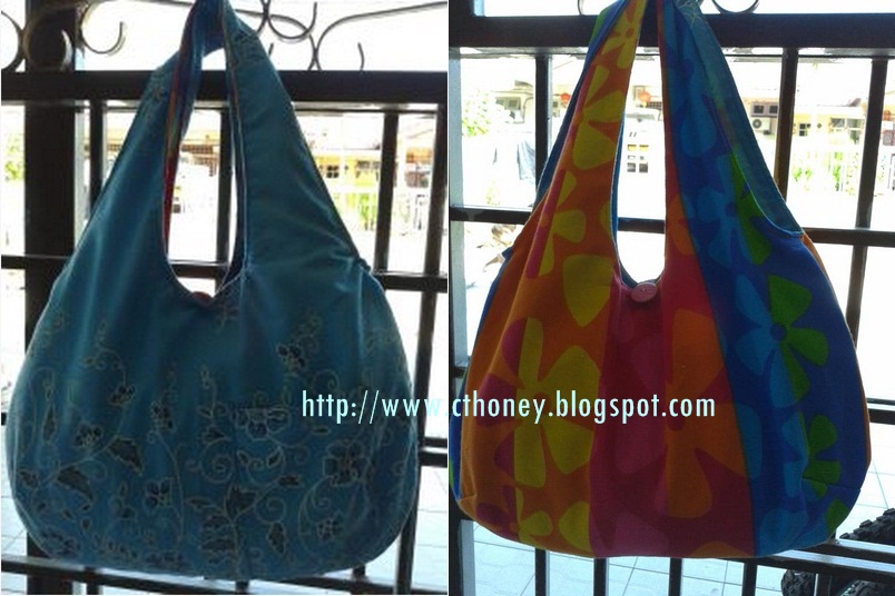 ctnhoney: Buat Beg 2 Dalam 1-Jimat dan Mudah