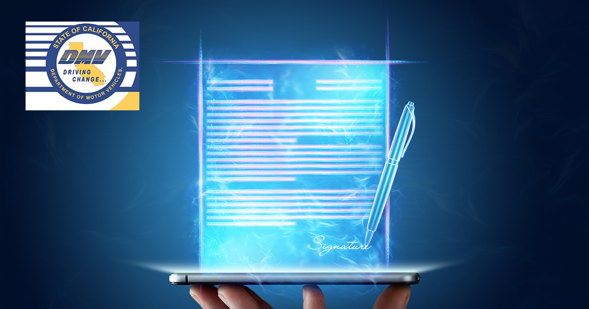 DMV ALLOWS DIGITAL SIGNATURES FOR NEW CAR SALES