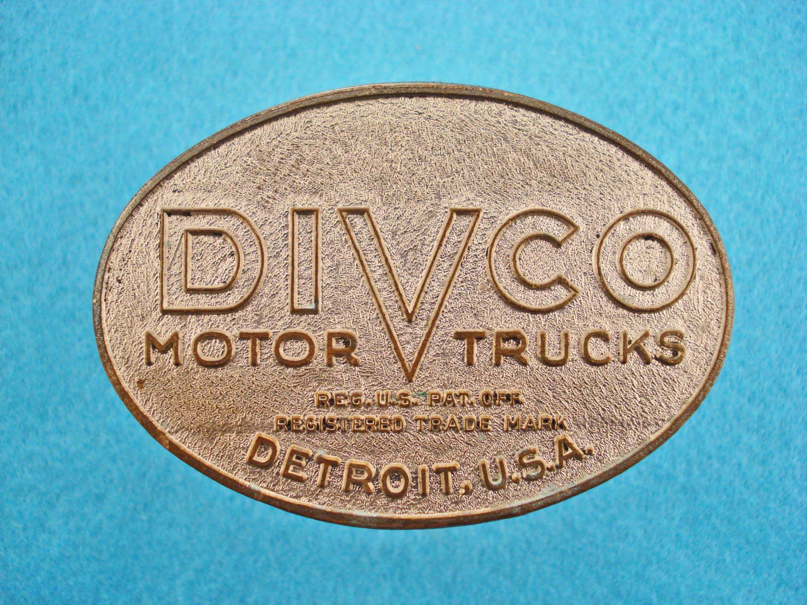 American Auto Emblems: DIVCO