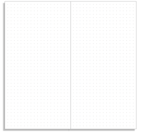 My Life All in One Place: Print a basic dot grid notebook insert for ...